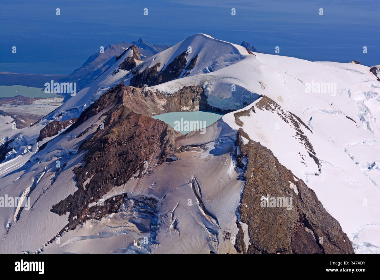 Mount katmai crater lake hi-res stock photography and images - Alamy