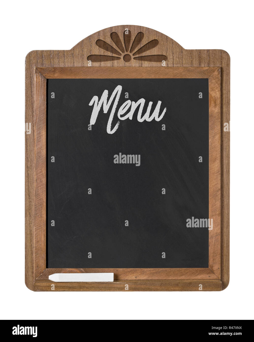 Handwritten blackboard menu Cut Out Stock Images & Pictures - Alamy