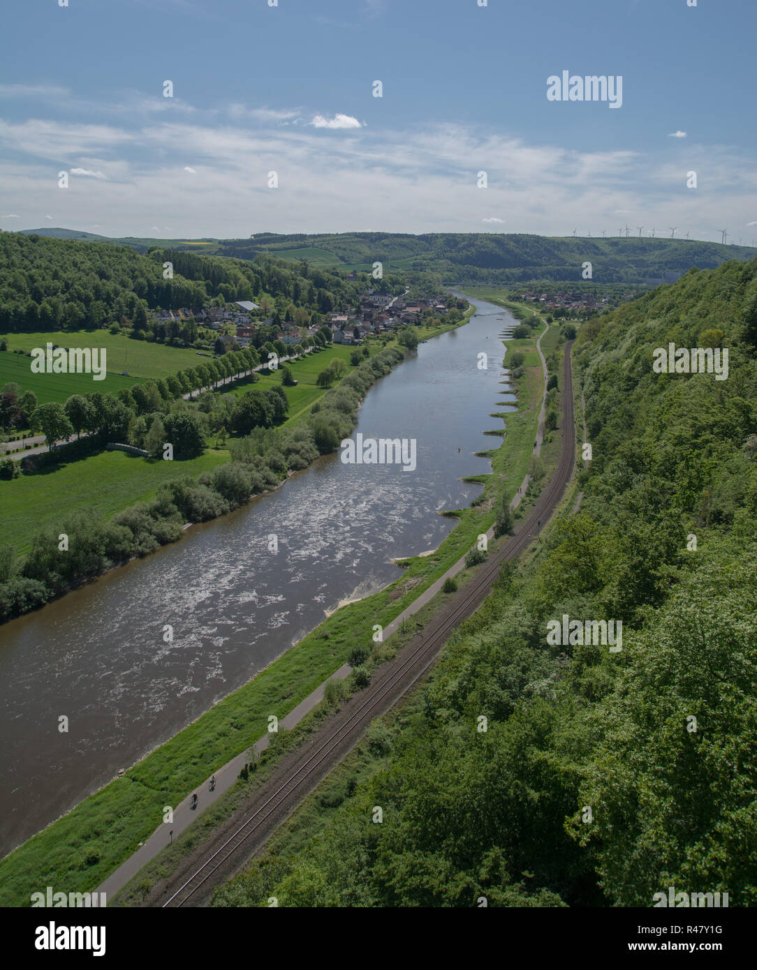 Weser skywalk hi-res stock photography and images - Alamy