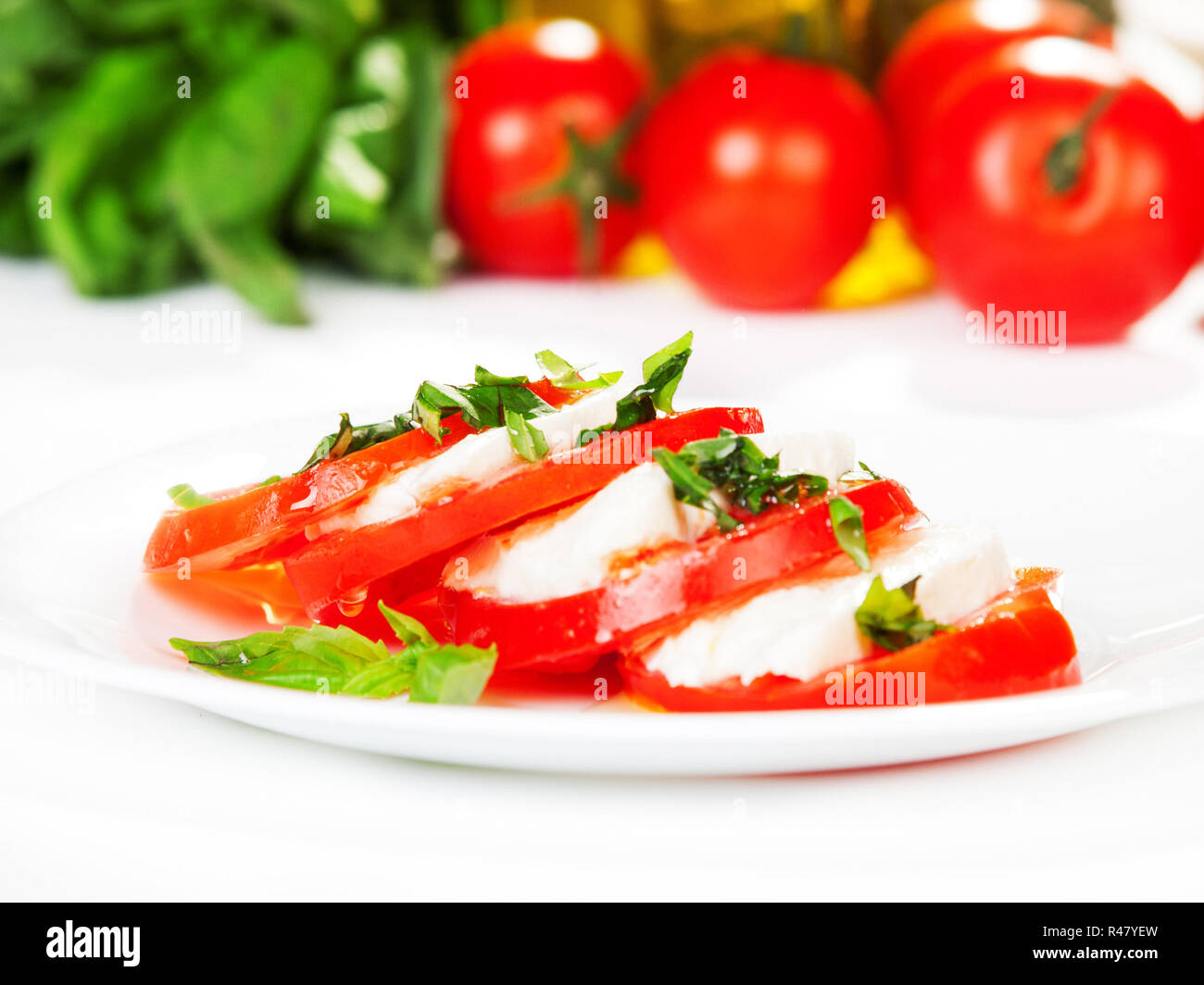Caprese Salad,Caprese Salad,Caprese Salad,Caprese Salad Stock Photo - Alamy