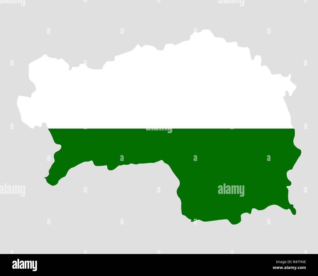 Styria state map hi-res stock photography and images - Alamy