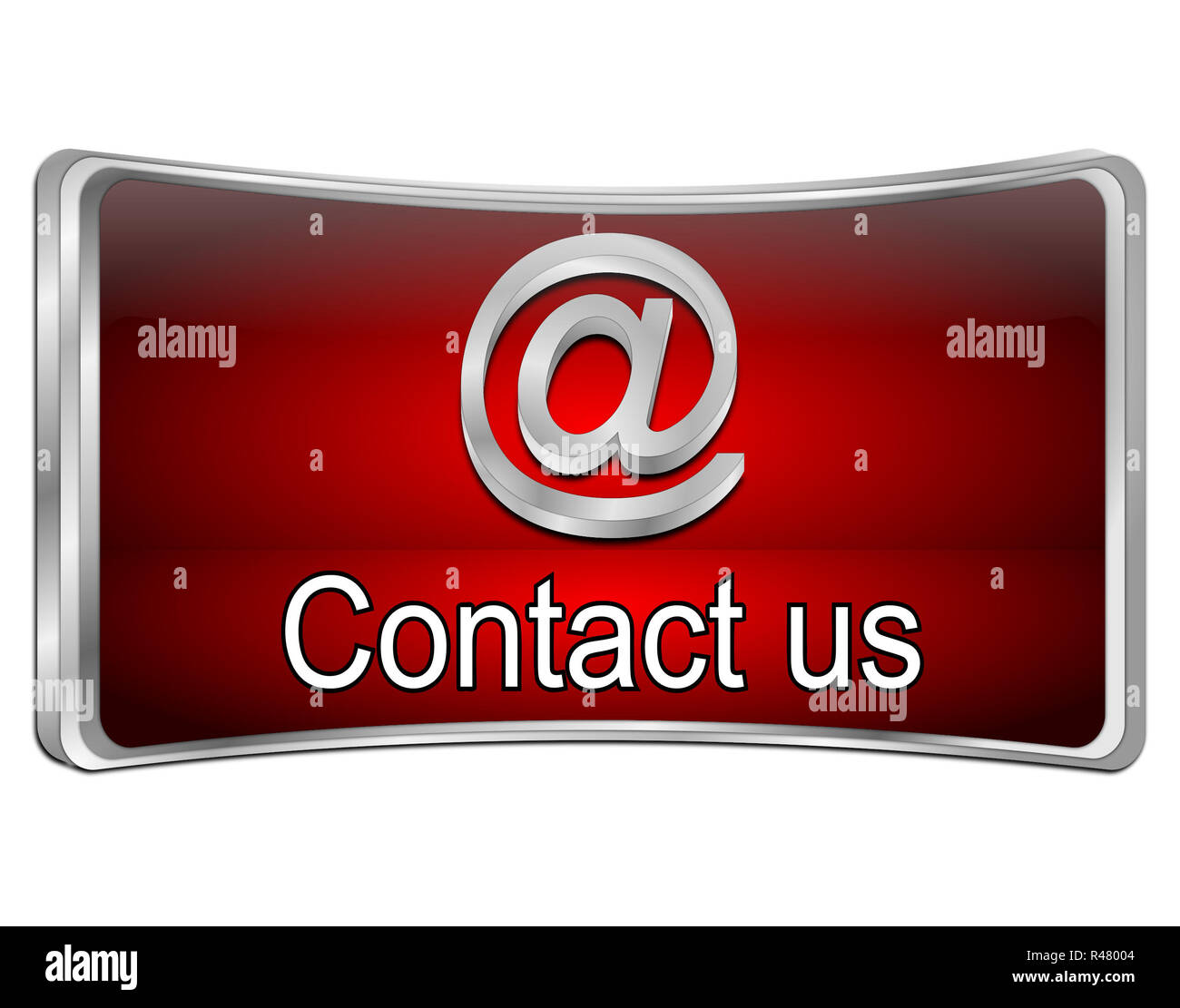 Button contact us Stock Photo - Alamy