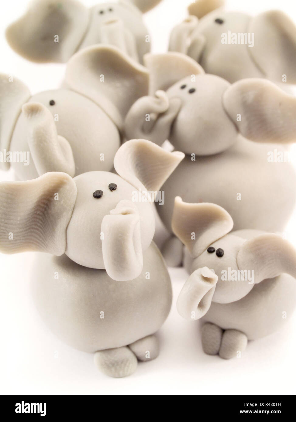 Plasticine isolated elephant hi-res stock photography and images - Alamy