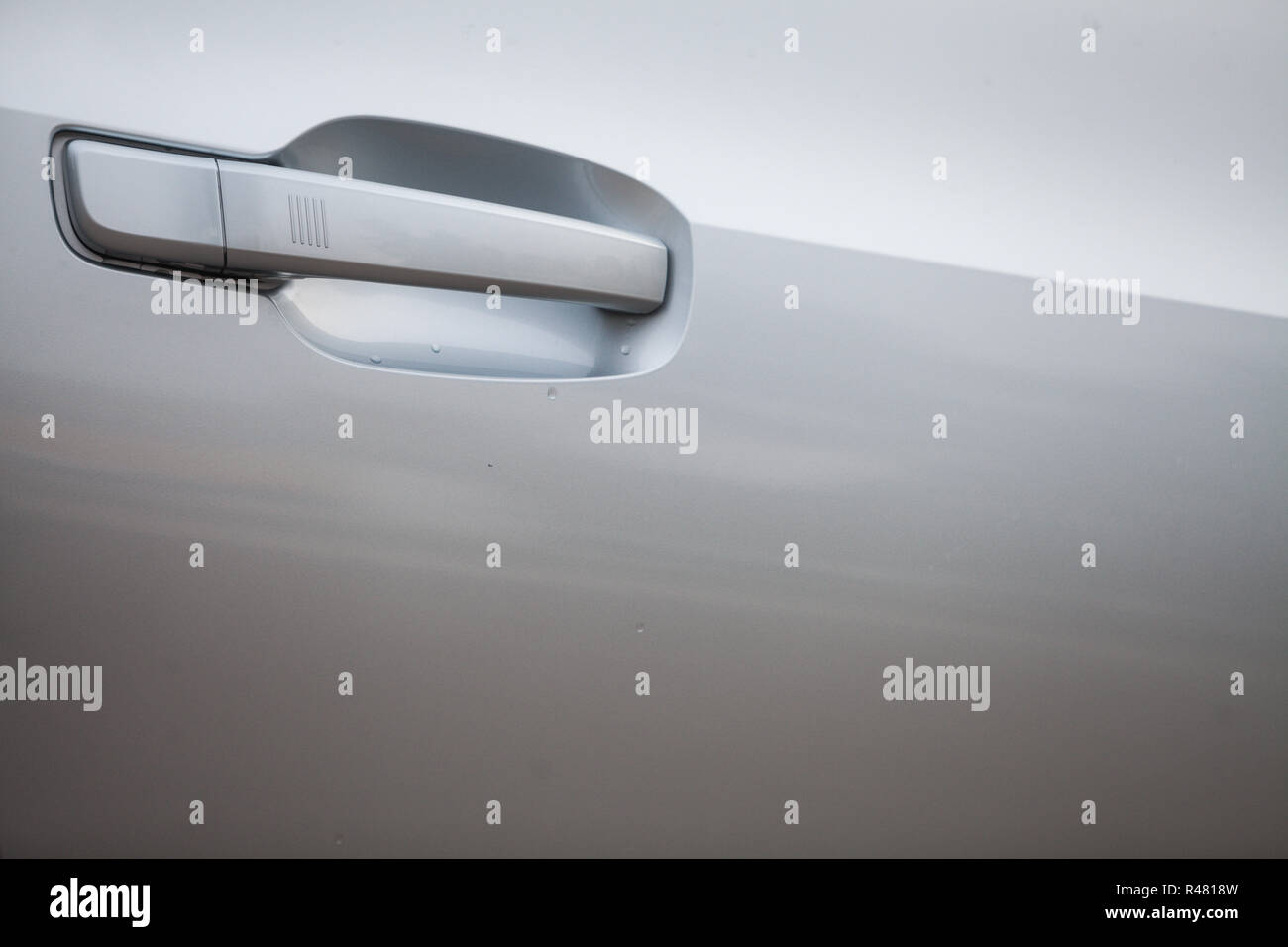 Car door handle Stock Photo - Alamy