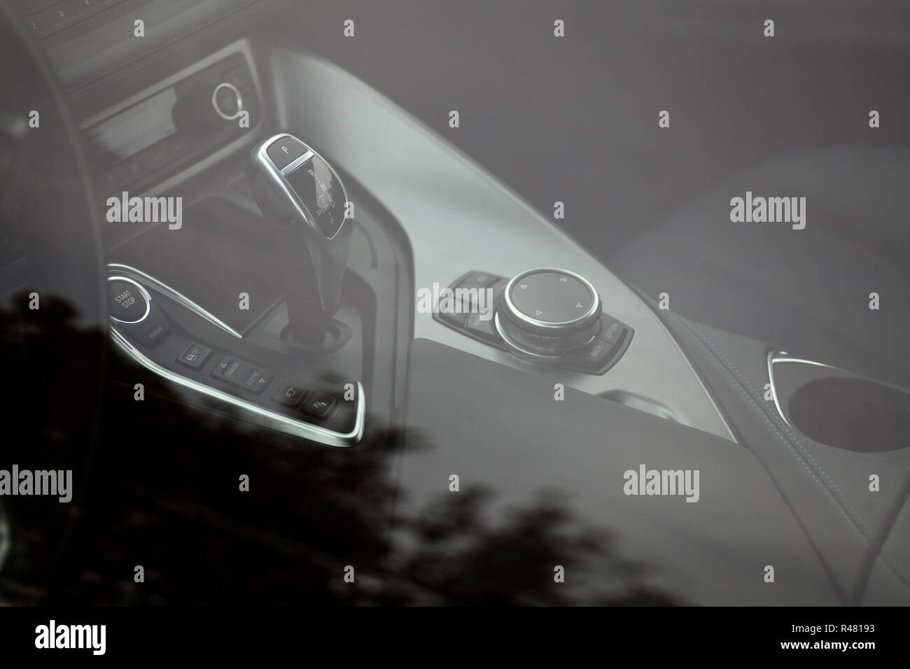 Car buttons detail Stock Photo - Alamy