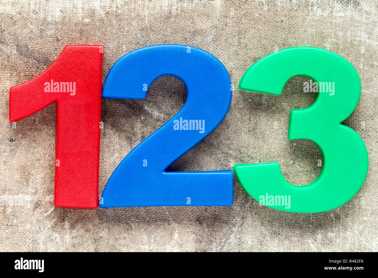 Plastic number hi-res stock photography and images - Alamy
