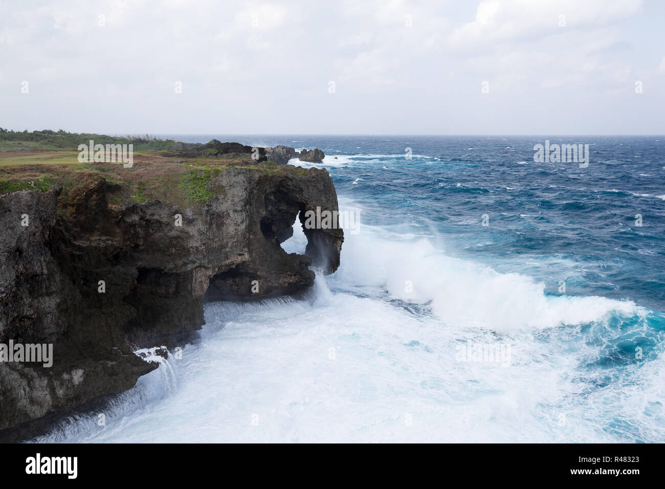 Manzamo cliff okinawa japan hi-res stock photography and images - Alamy