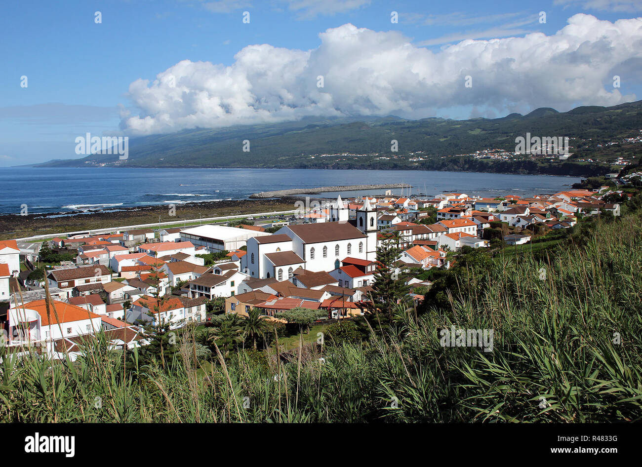 village lajes in the azores island of pico,portugal Stock Photo - Alamy
