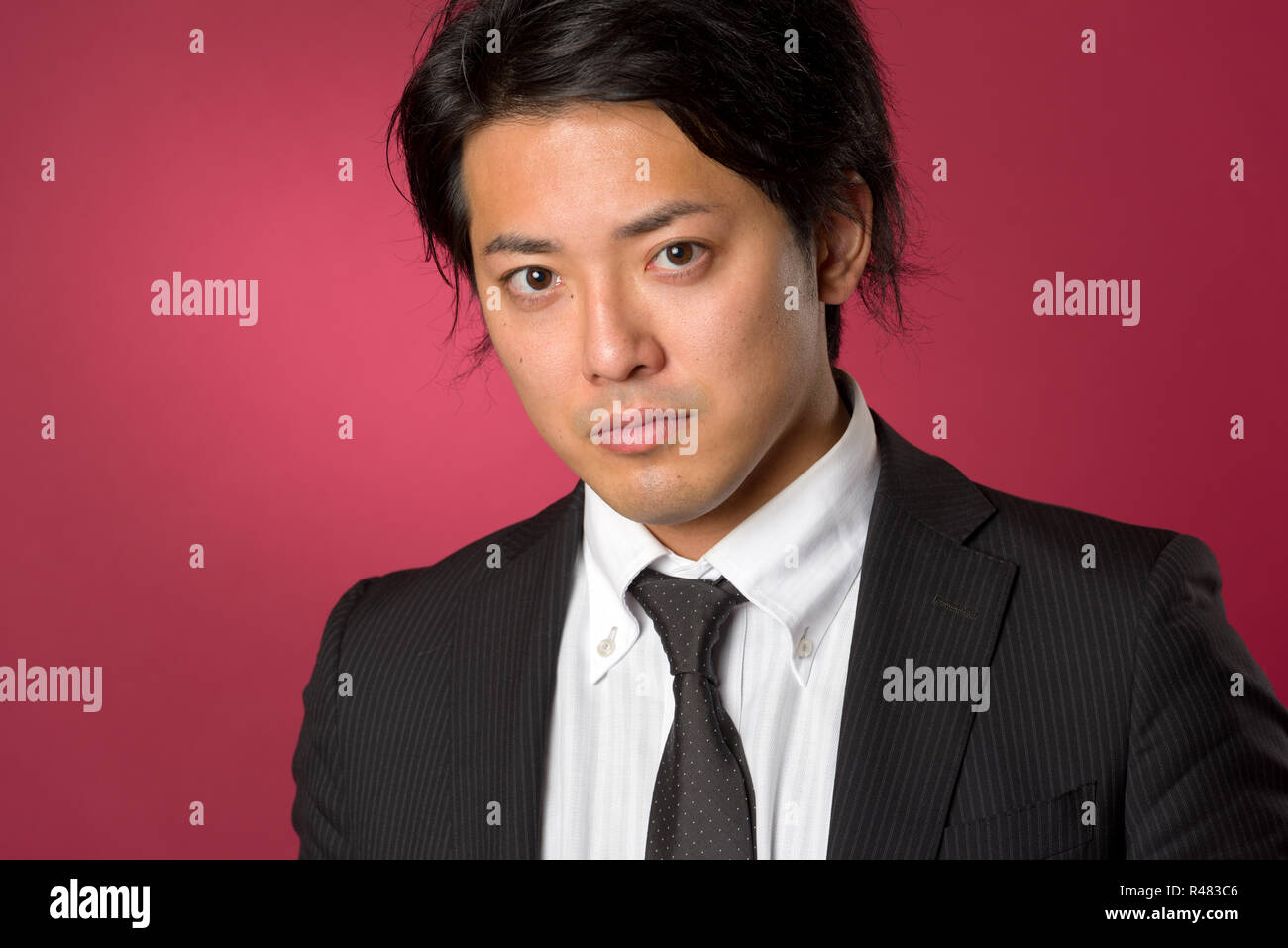 Asian Male Headshot Stock Photo - Alamy
