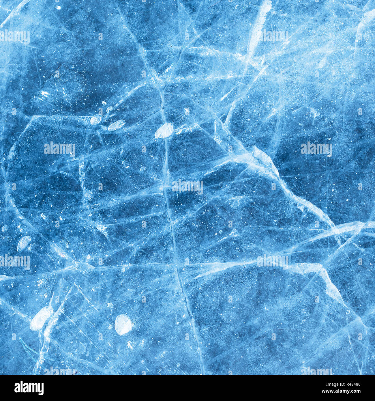 Abstract ice texture with air bubble Stock Photo - Alamy