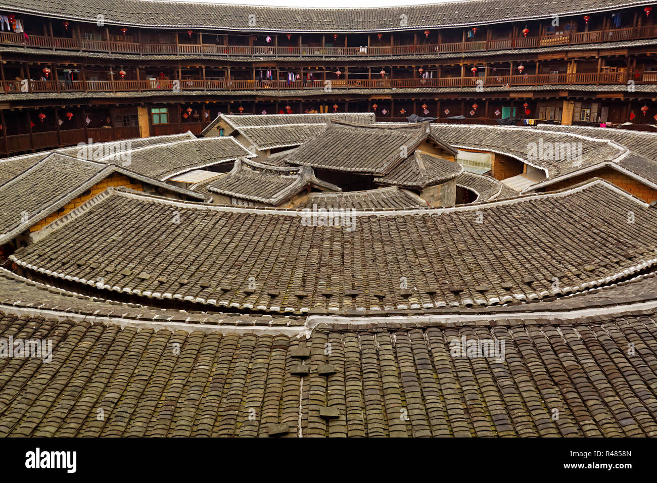 Tulou walled village hi-res stock photography and images - Alamy