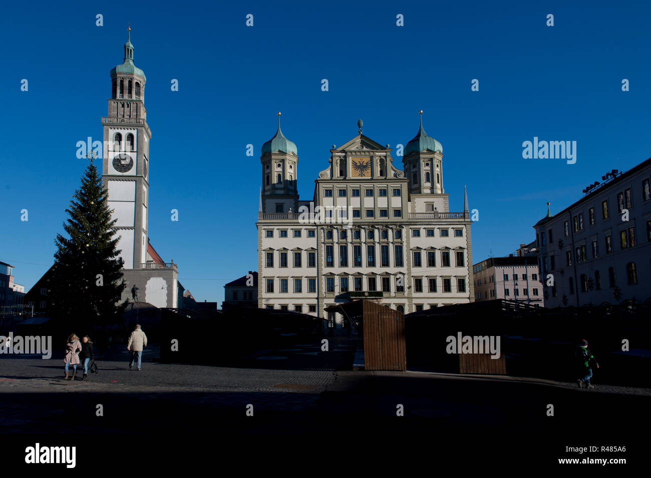 Historical perlach tower hi-res stock photography and images - Alamy