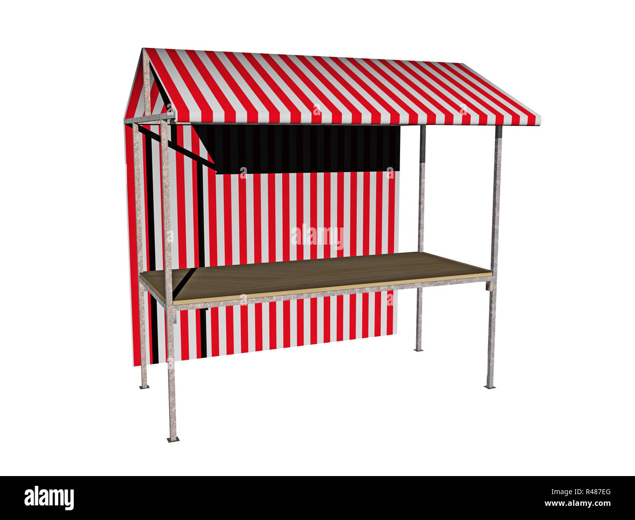 Stand kiosk stall Cut Out Stock Images & Pictures - Alamy