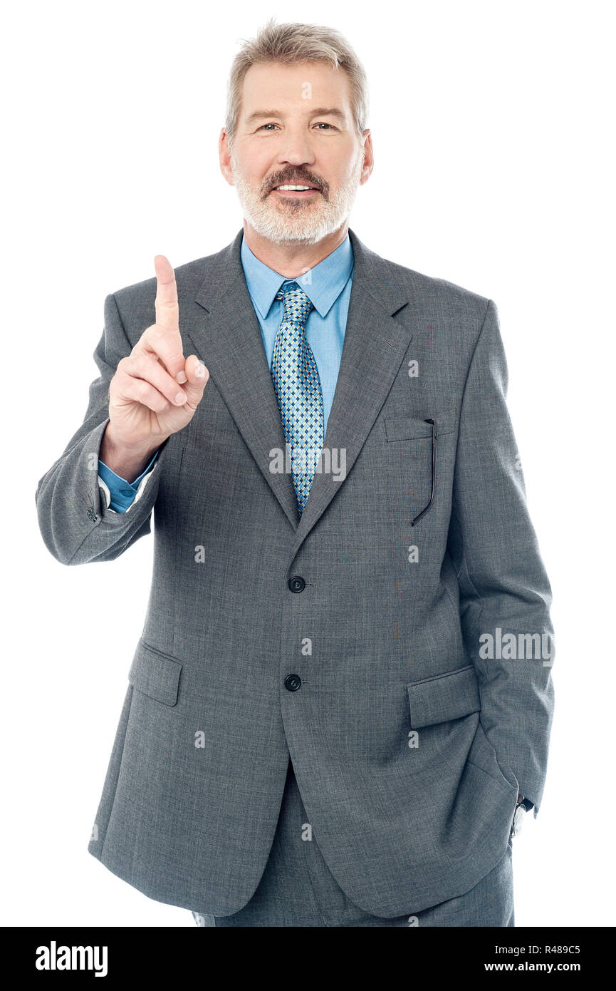 Listen! there is one more point Stock Photo - Alamy