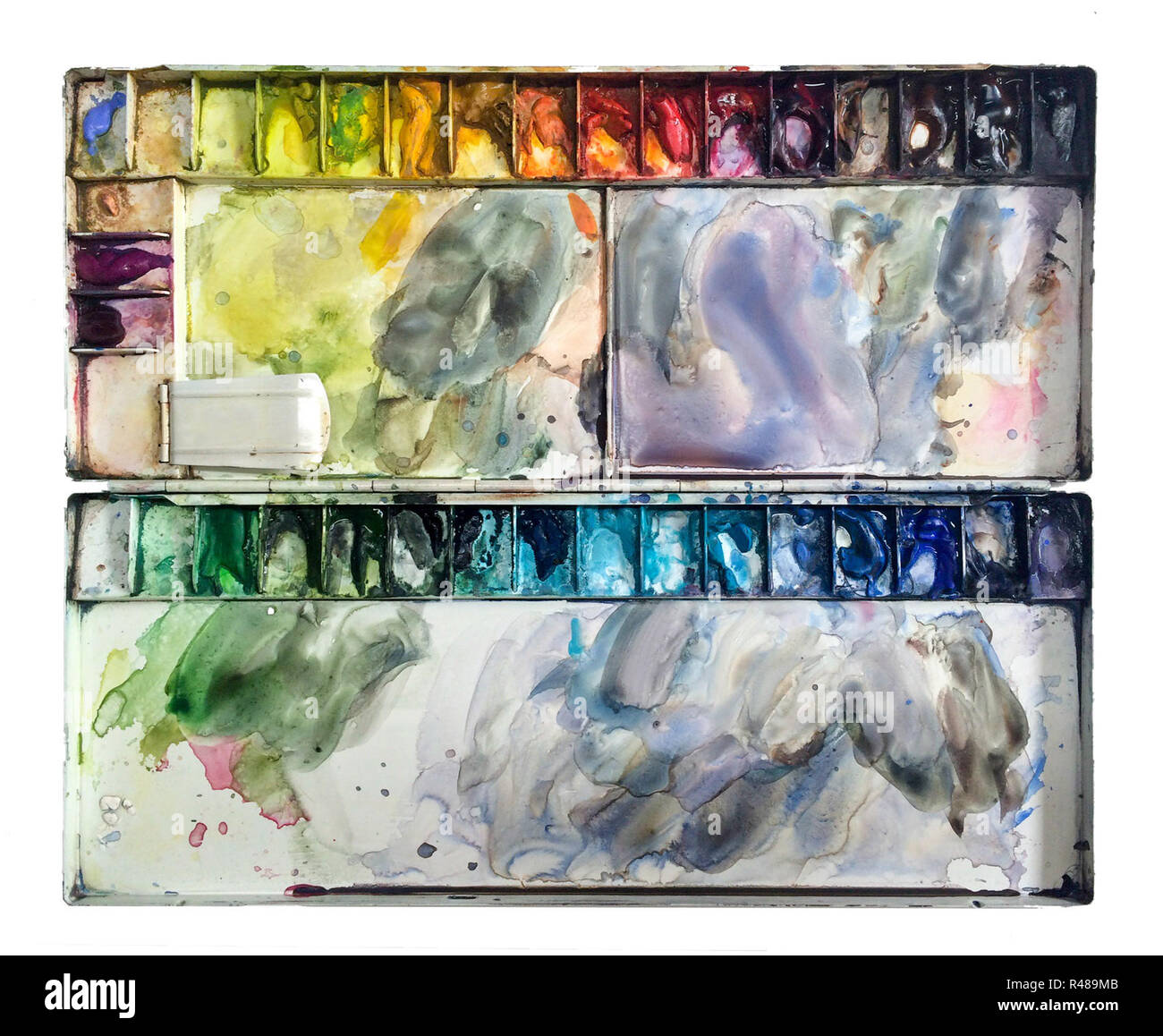 Watercolor tray hi-res stock photography and images - Alamy