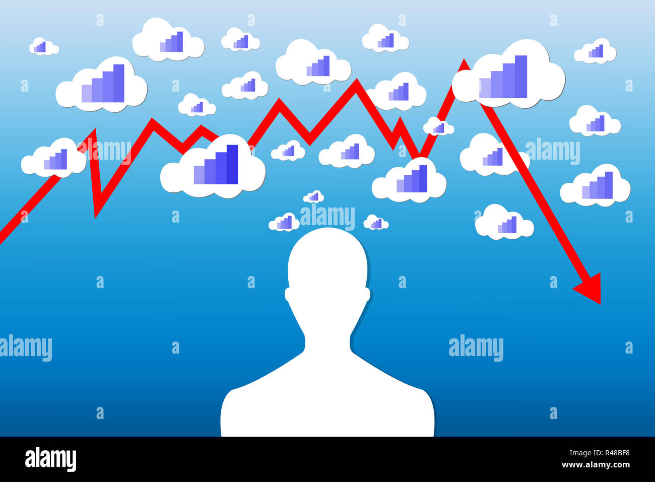 Decrease vector hi-res stock photography and images - Alamy