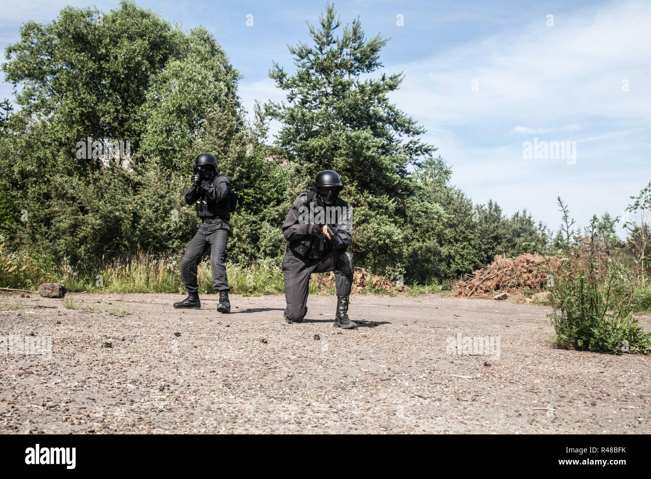 Spec ops police SWAT Stock Photo - Alamy