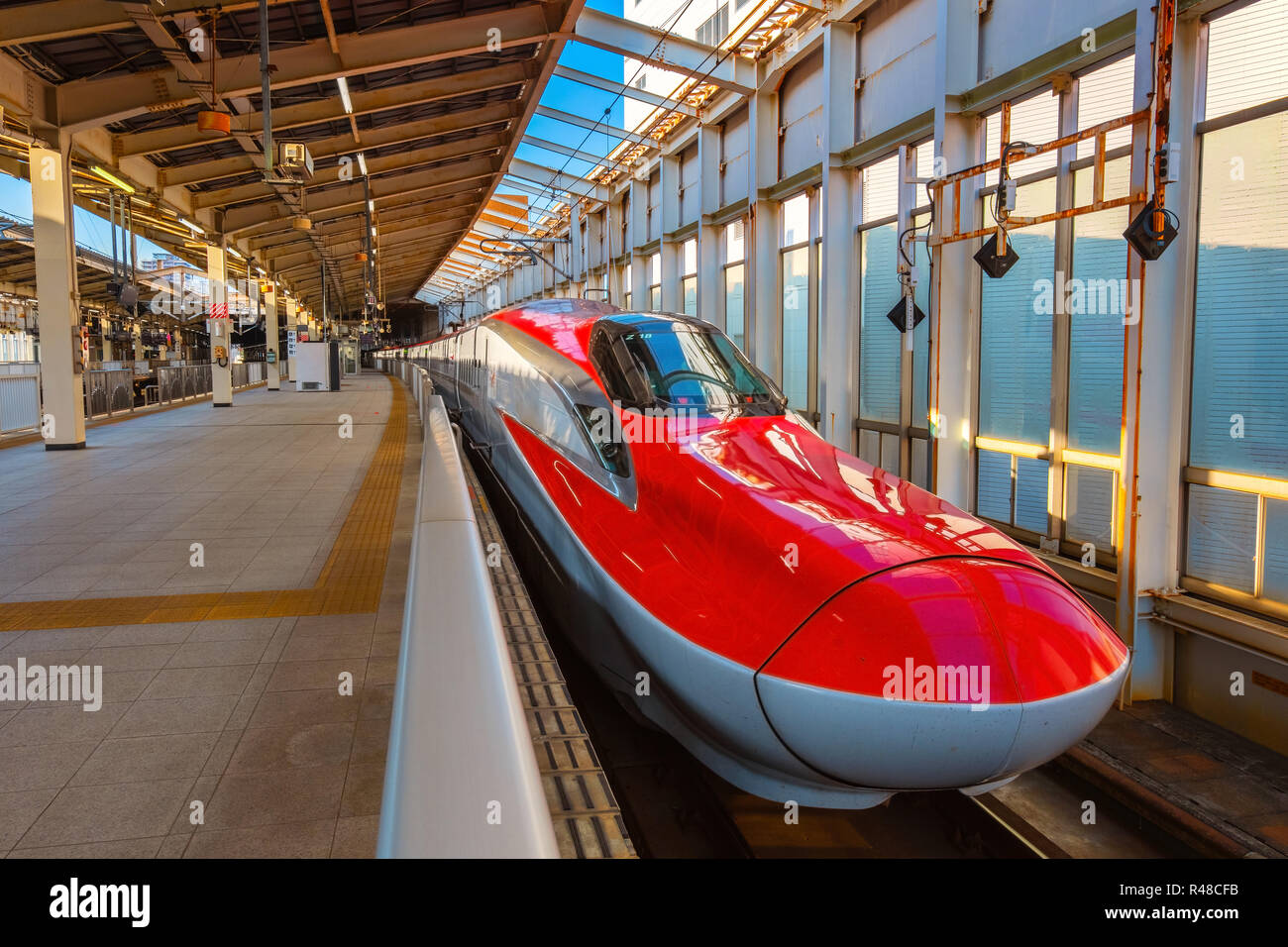 Komachi bullet train hi-res stock photography and images - Alamy
