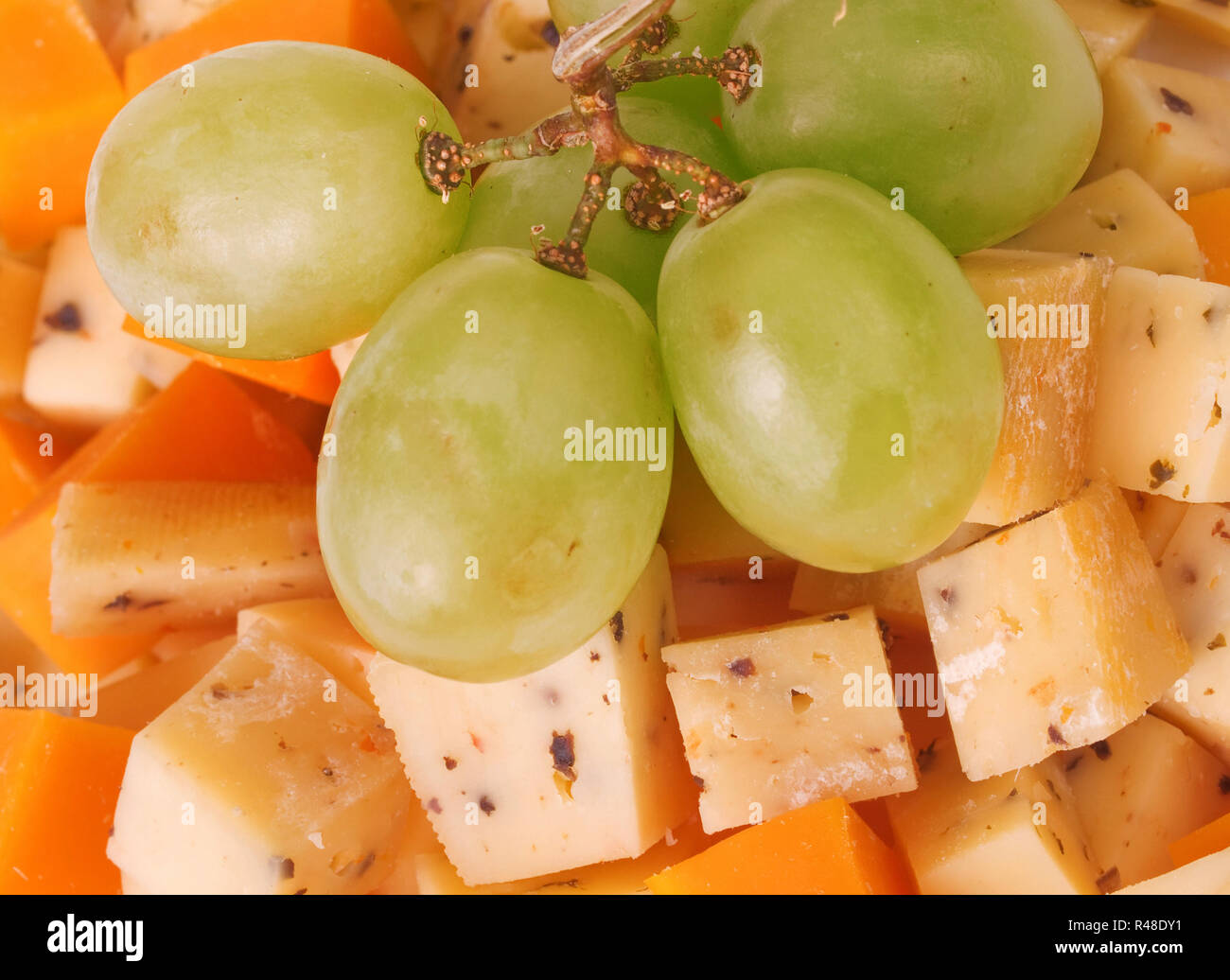 Cheese cubes,Cheese cubes,Cheese cubes,Cheese cubes Stock Photo - Alamy