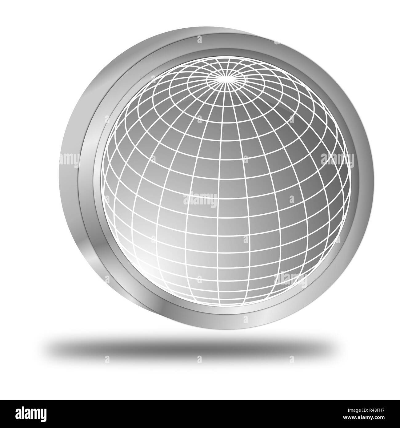 Button multimedia Black and White Stock Photos & Images - Alamy