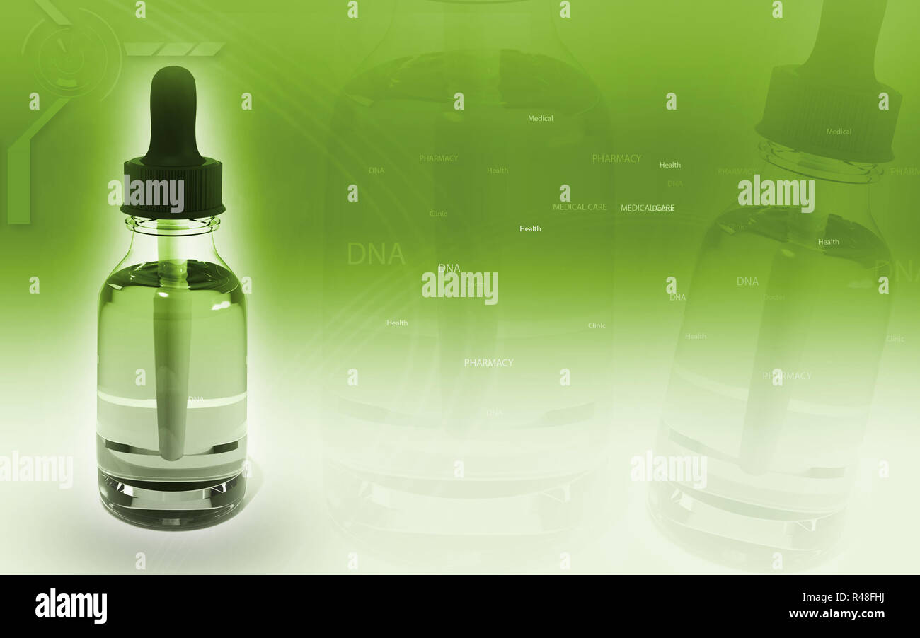 3d render drops green liquid hi-res stock photography and images - Alamy
