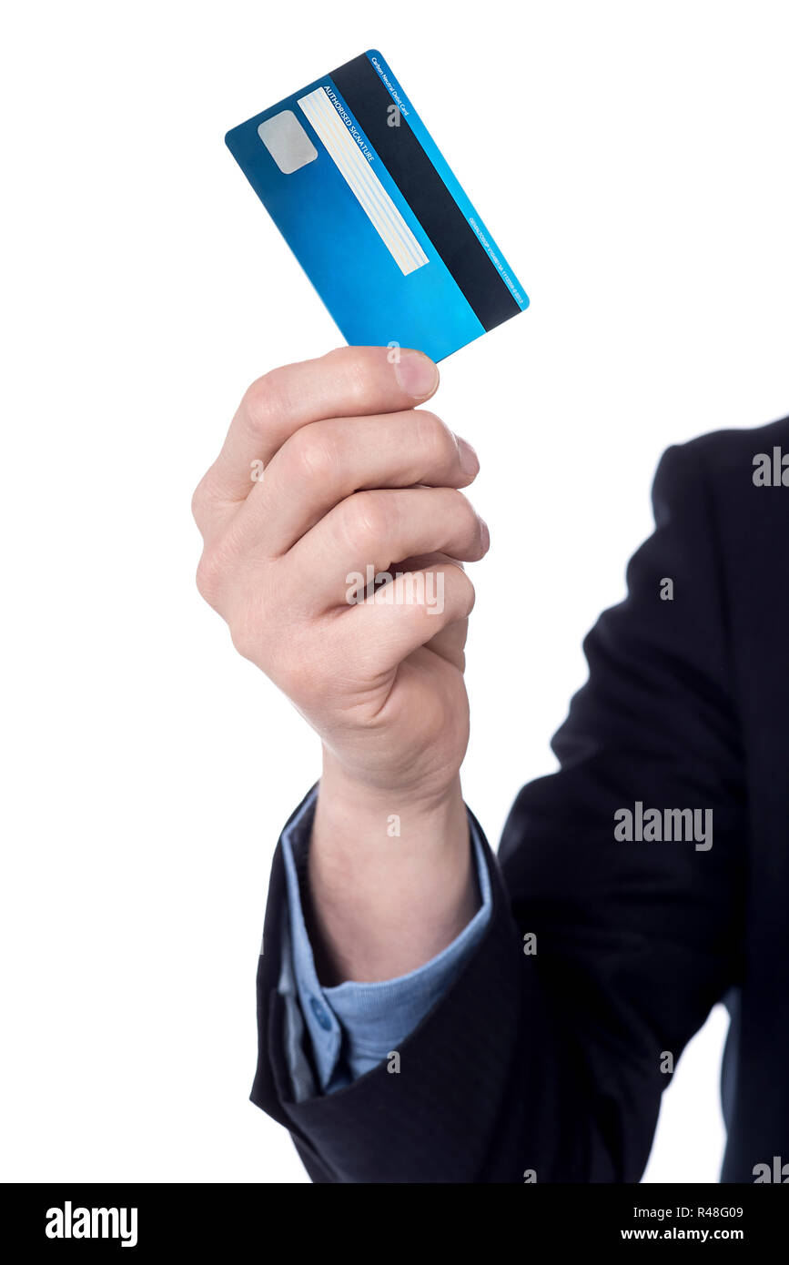 Launching new design for cash card! Stock Photo - Alamy