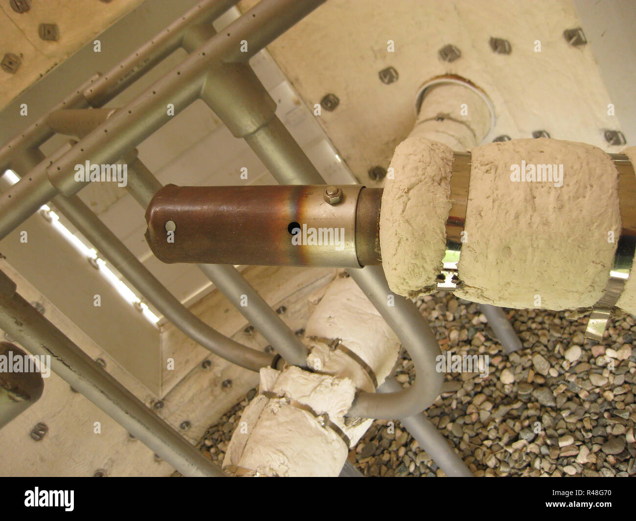 Gas ring in torch system of the closed type, appearance Stock Photo - Alamy