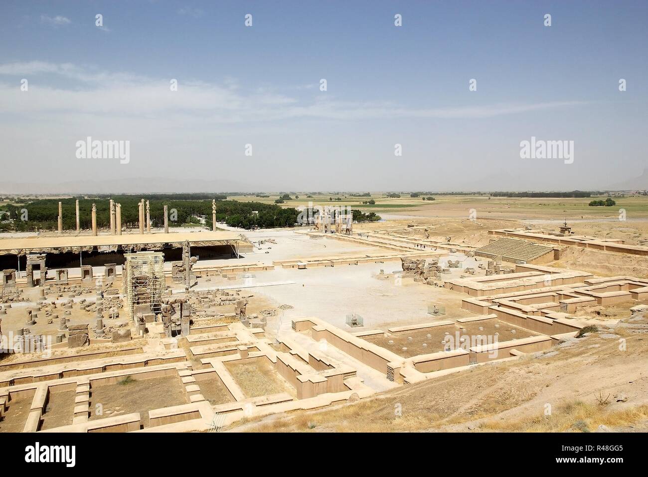 Persepolis panorama view hi-res stock photography and images - Alamy