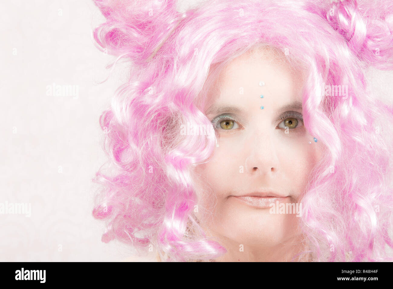 Surreal Female Character Stock Photo - Alamy
