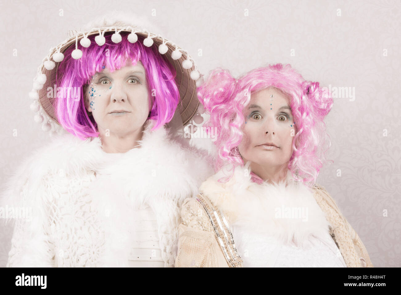 Surreal Female Characters Stock Photo - Alamy