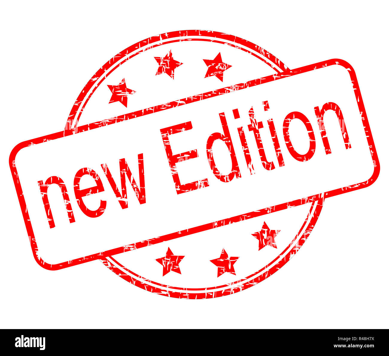 new Edition rubber stamp Stock Photo - Alamy