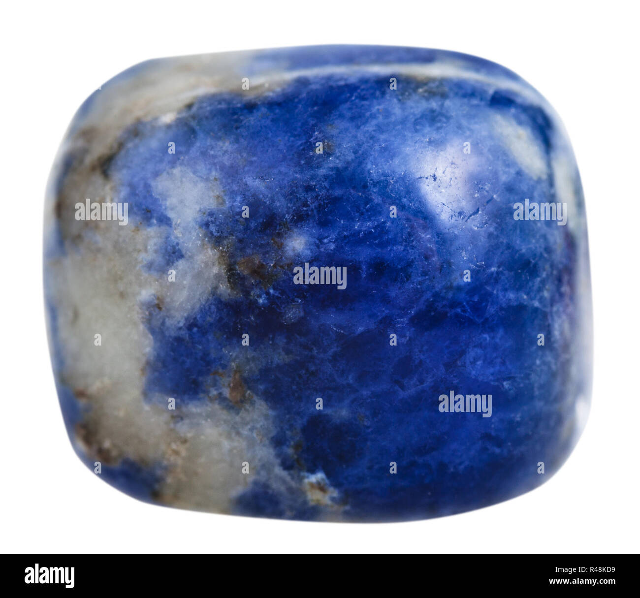 specimen of Sodalite mineral gem stone Stock Photo - Alamy