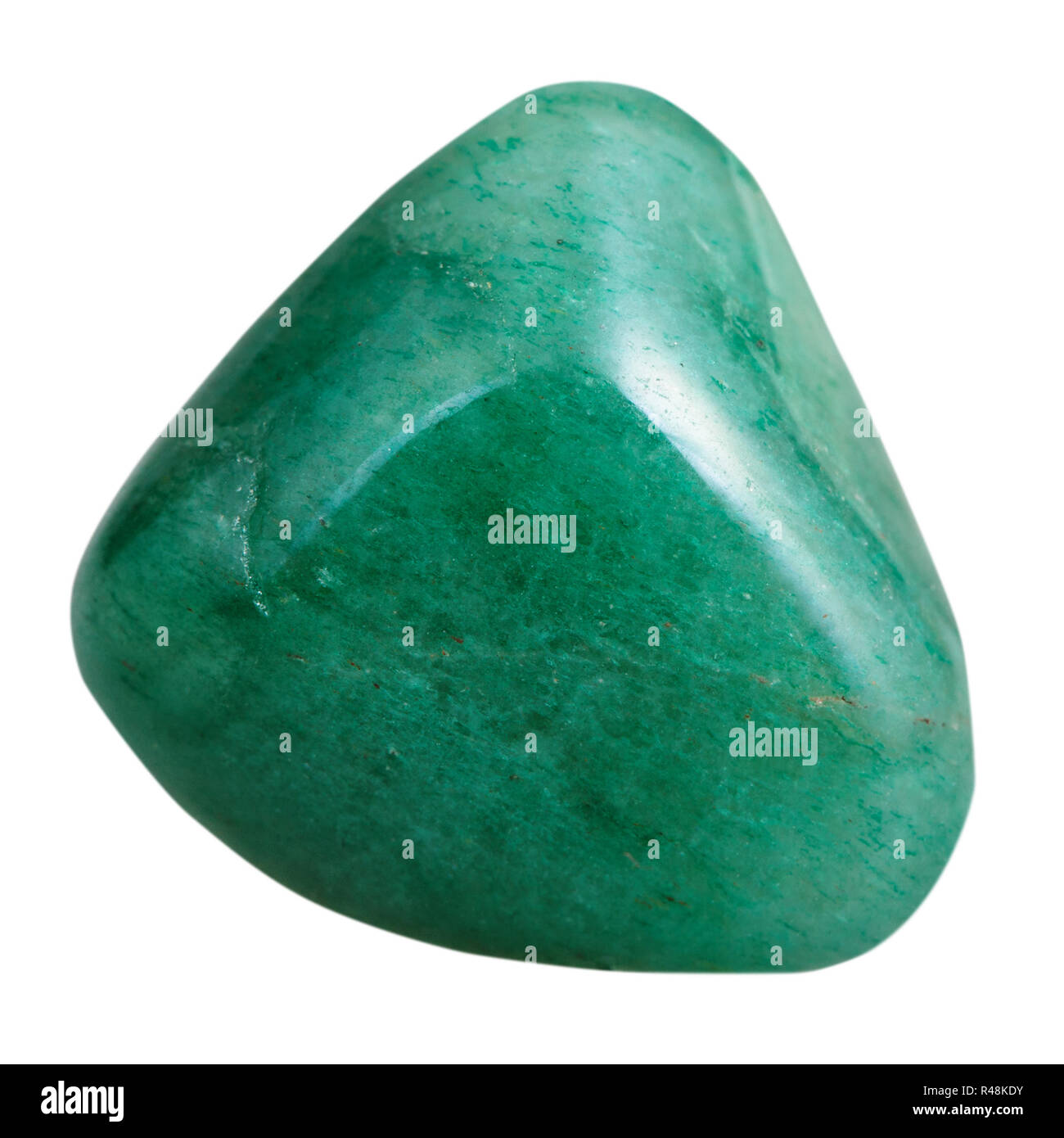 Green banded mineral Cut Out Stock Images & Pictures - Alamy