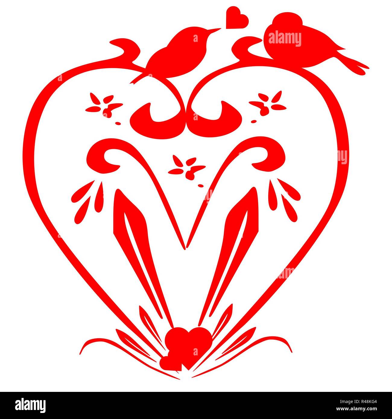 Tender little heart symbol hi-res stock photography and images - Alamy
