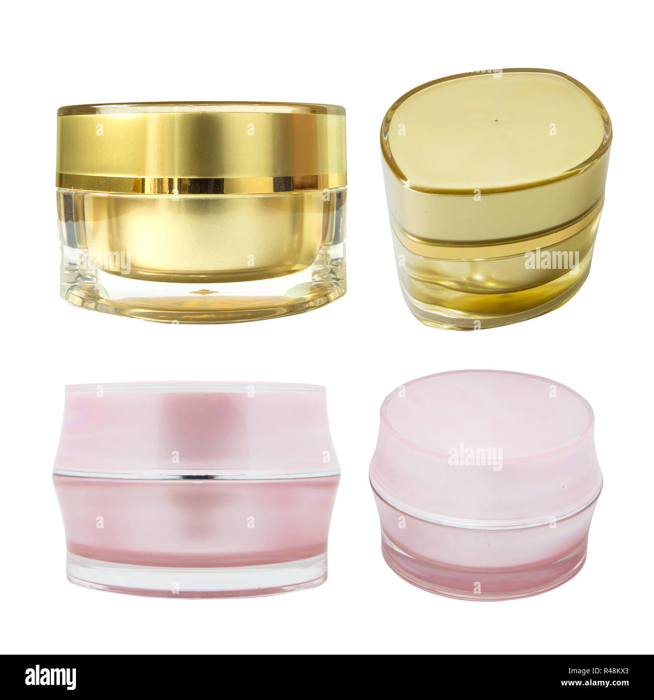 Luxury cream bottles Stock Photo - Alamy