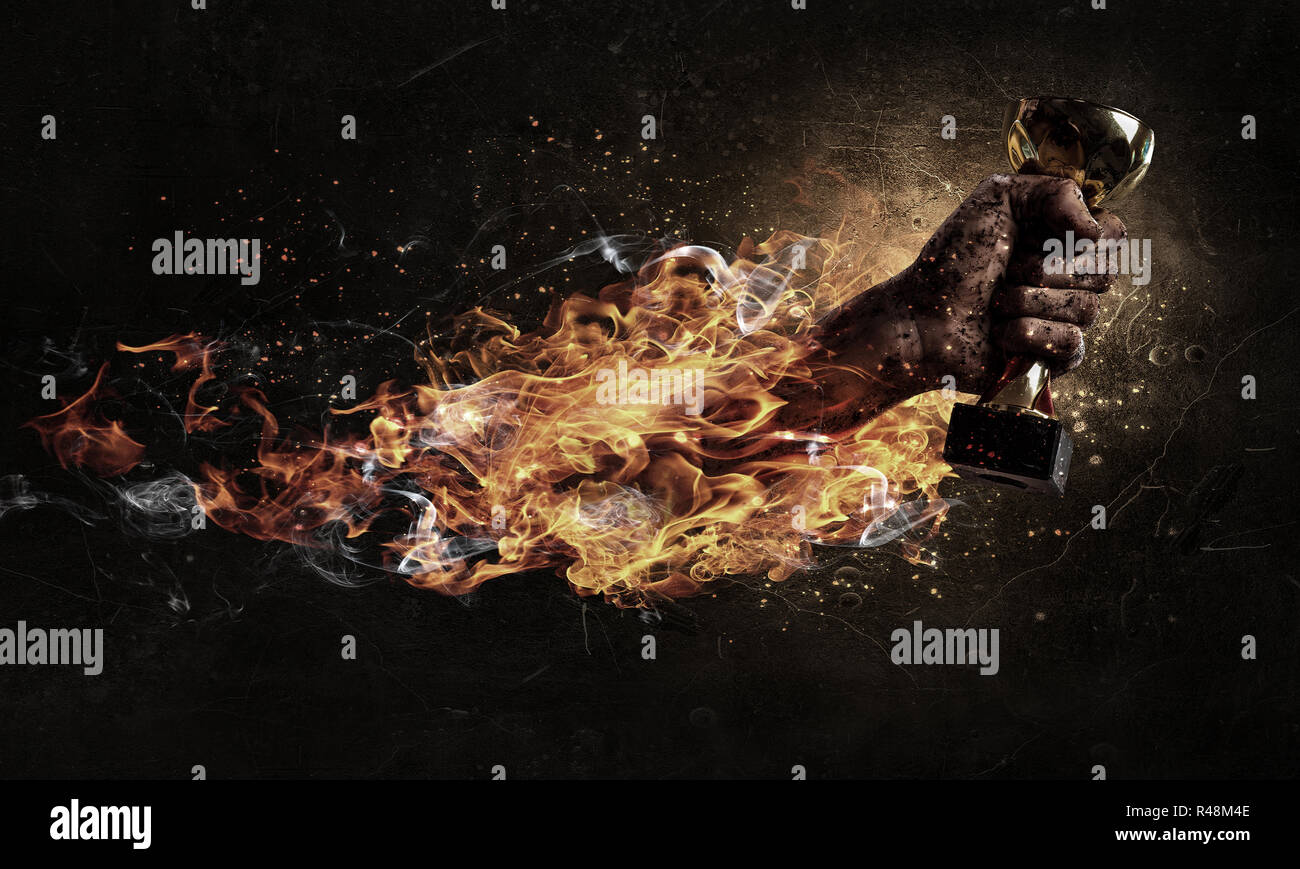 Concept of success hard work and victory Stock Photo - Alamy