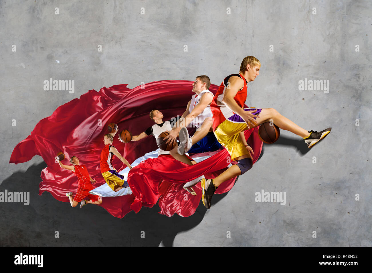 Basketball game as religion Stock Photo - Alamy