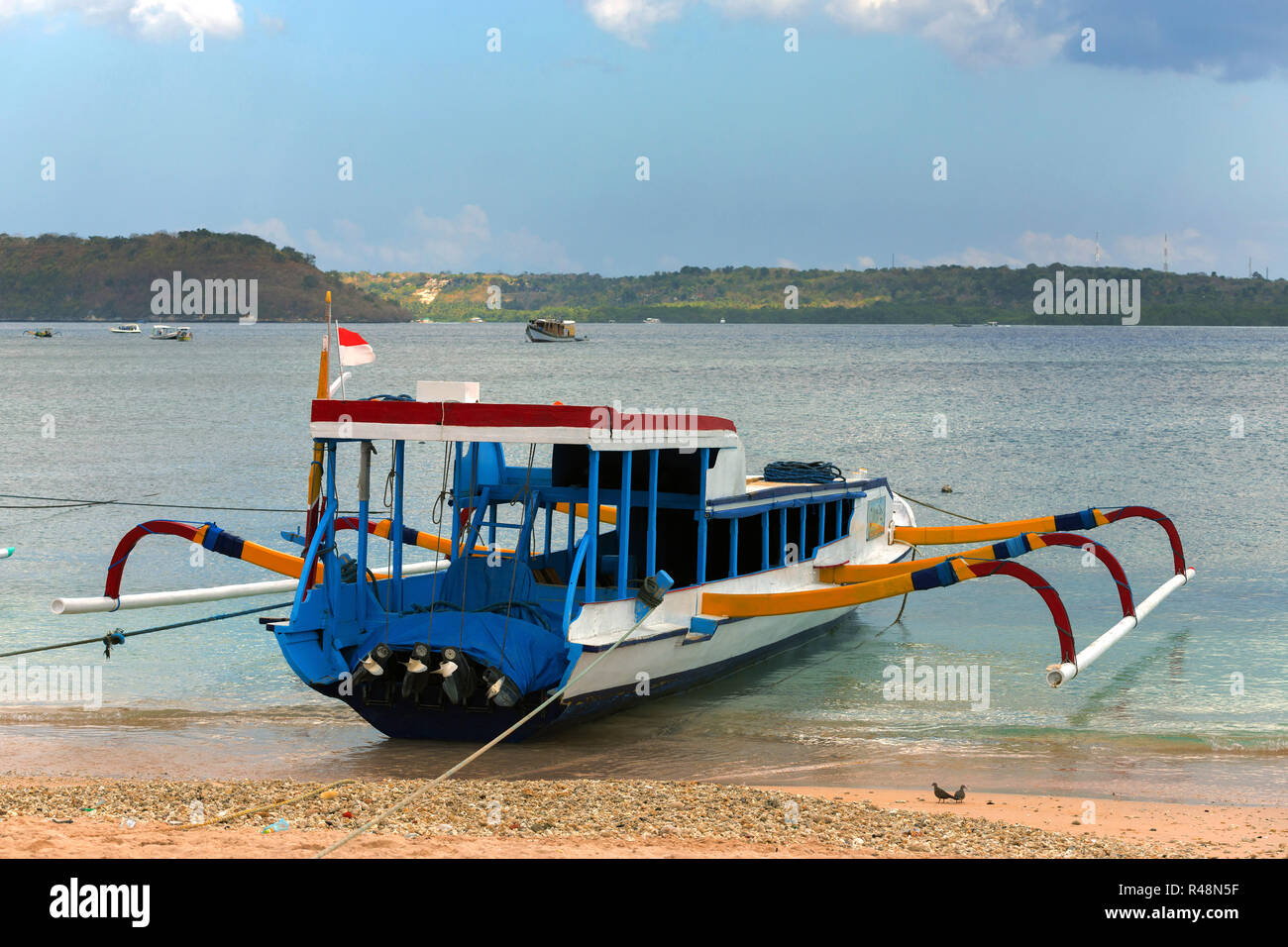 catamaran boat, Bali Indonesia Stock Photo - Alamy