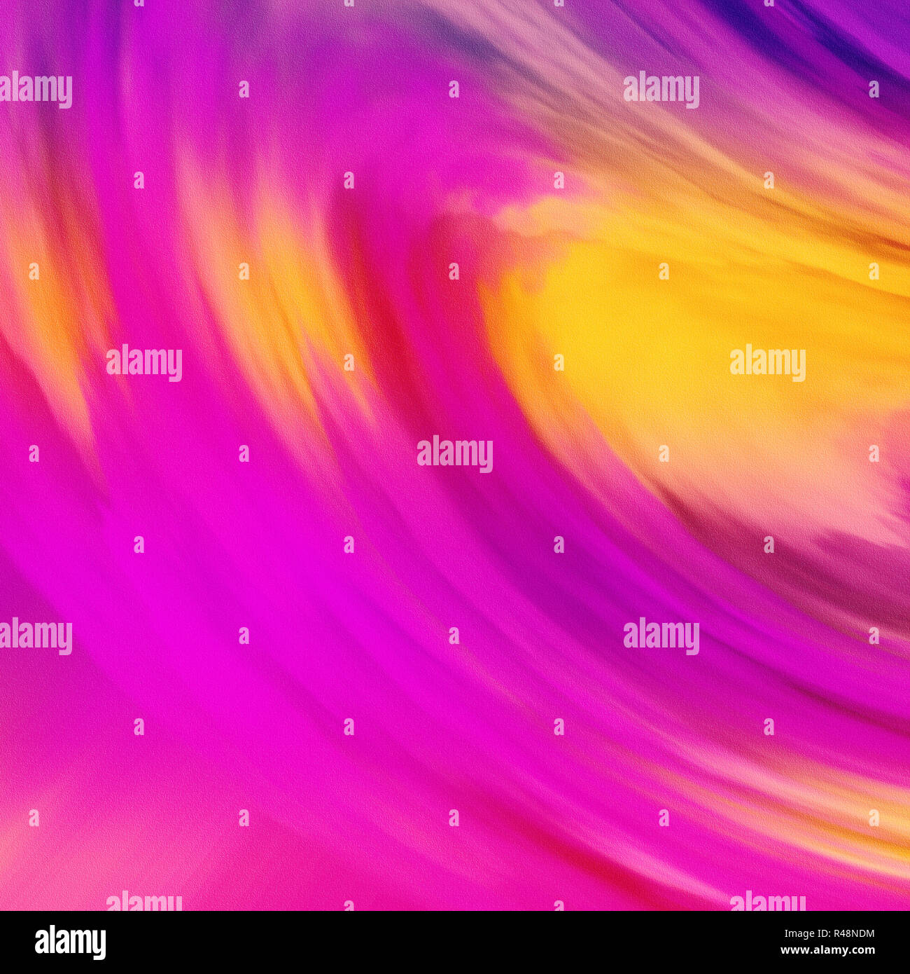 Abstract Colorful wavy theme design. Bright glowing canvas paint. Brush ...