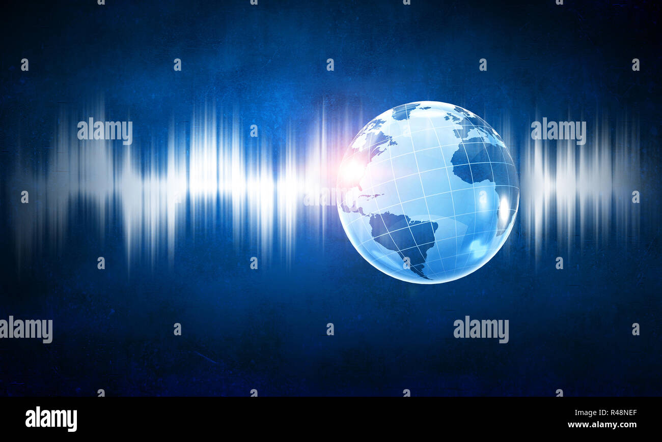 Modern technology of sound Stock Photo - Alamy