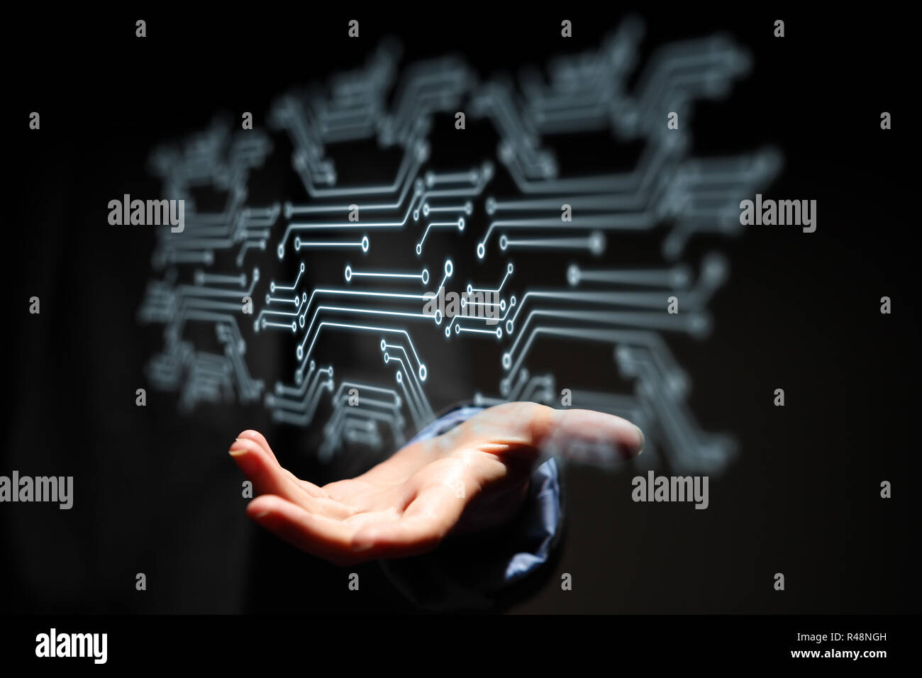 Integrating The Technologies Stock Photo Alamy