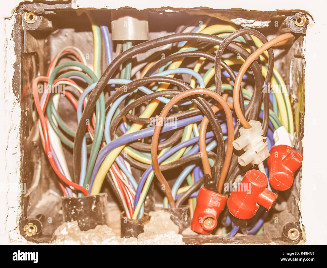 Conduit boxes hi-res stock photography and images - Alamy