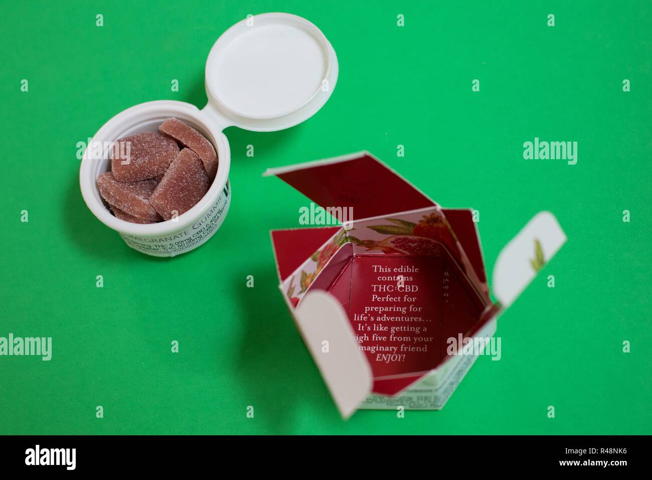 Marijuana edible gummy hi-res stock photography and images - Alamy