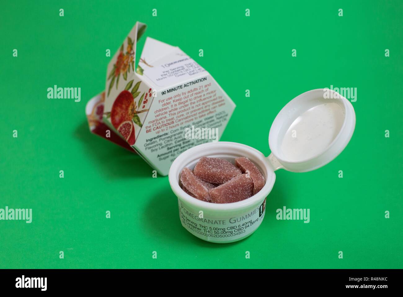 Marijuana edible gummy hi-res stock photography and images - Alamy