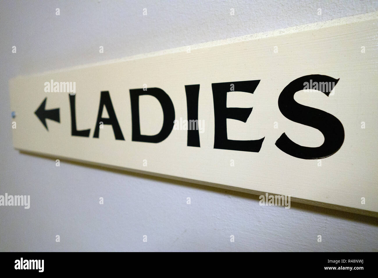 Lavatories sign in Piccadilly, London Stock Photo - Alamy