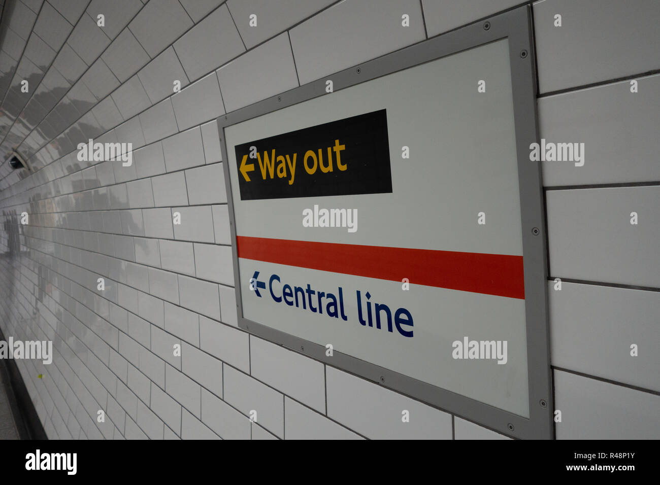 Emergency exit london tube hi-res stock photography and images - Alamy
