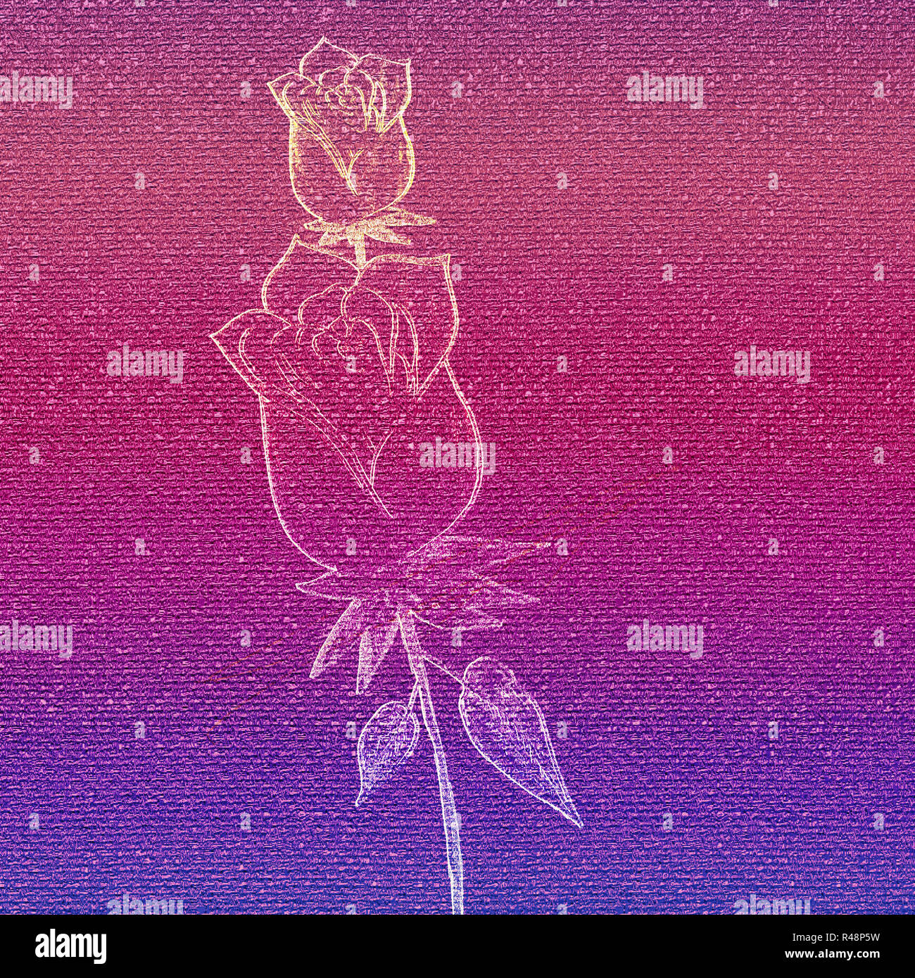 Embossed flower pattern hi-res stock photography and images - Alamy