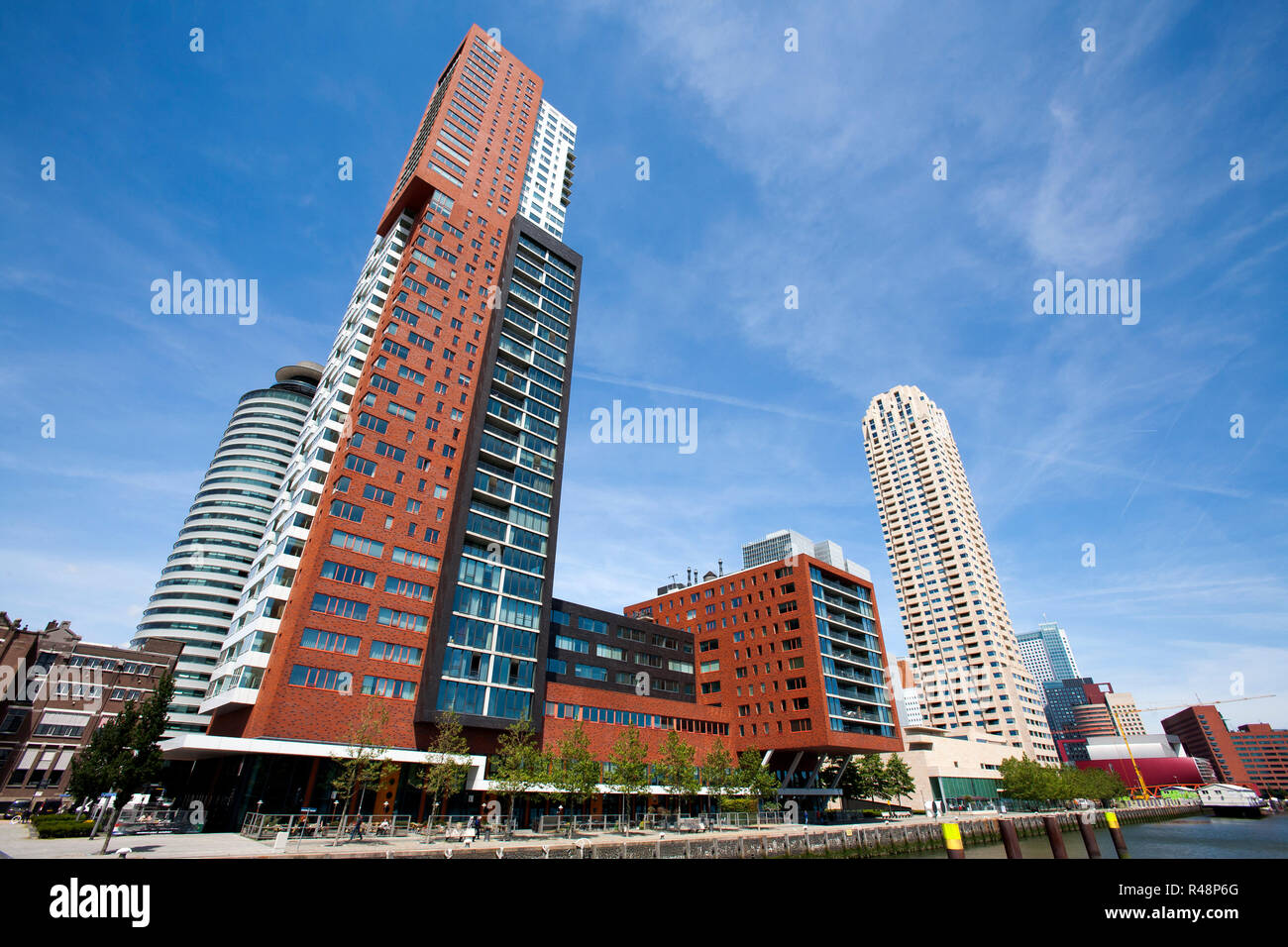 Architecture in Rotterdam Stock Photo - Alamy