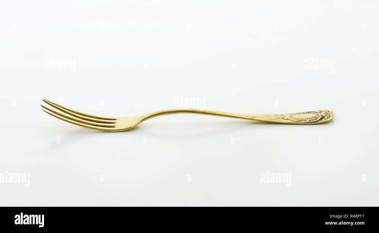 Vintage dinner fork Stock Photo - Alamy