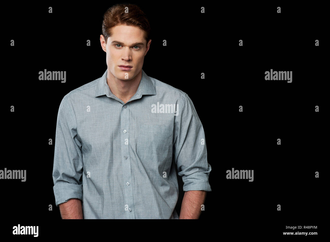 Am i looking hard Stock Photo - Alamy